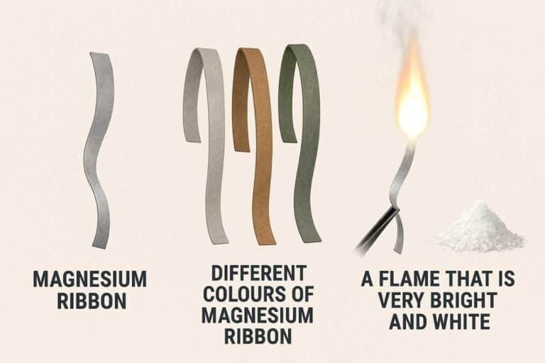 Magnesium Ribbon: Burning Reaction, Why Cleaned, & MgO Formation ...